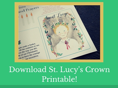 Celebrating Saint Lucy’s Feast | The Homely Hours