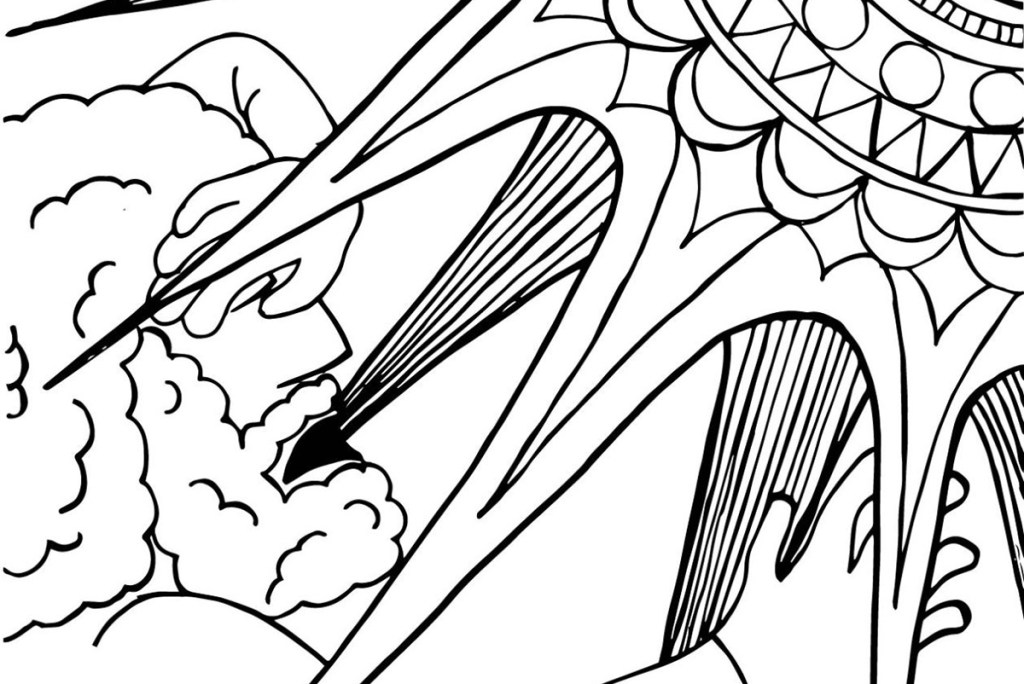 Conversion of St. Paul Coloring Page | The Homely Hours