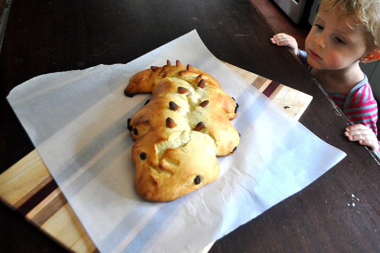 Dragon Bread for Michaelmas | The Homely Hours